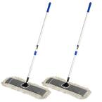 Alpine Industries 48 in. Microfiber Wet Dry Dust Mop Set with ...
