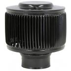 Active Ventilation 3 in. Dia Aura PVC Vent Cap Exhaust with Adapter for ...