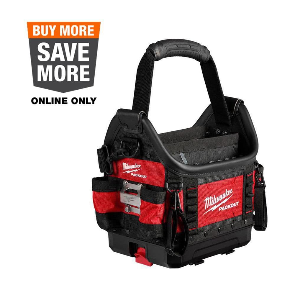 Milwaukee PACKOUT 10 in. Structured Tote 48 22 8311 The Home Depot