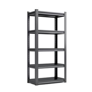 BOZTIY 72 in. x 36 in. Storage Shelves Rectangular Steel Other Black ...