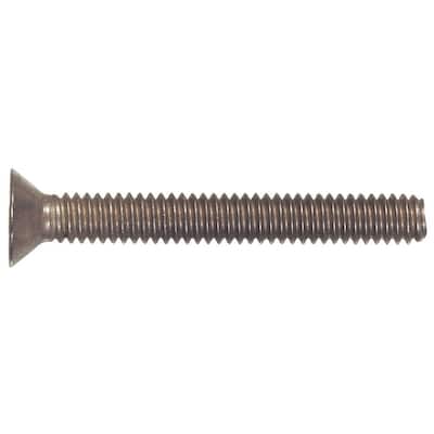 Hillman #10-24 x 1 in. Phillips Flat-Head Machine Screws (25-Pack) 4074