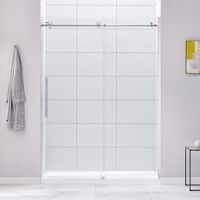 Glacier Bay Cambridge Frameless Sliding Shower Door