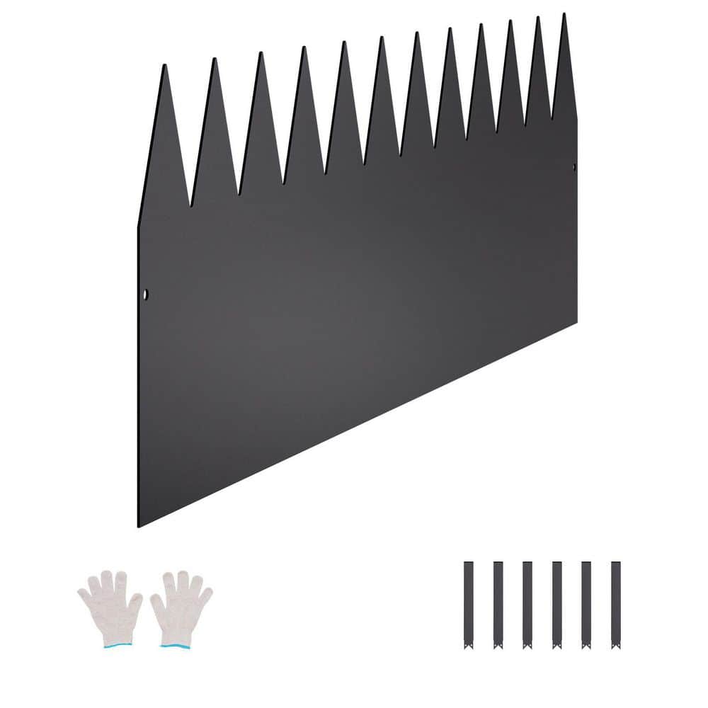 SVOPES 4-Pack 40 x 12 in. x 0.06 in. Rust-Resistant Steel Landscape ...