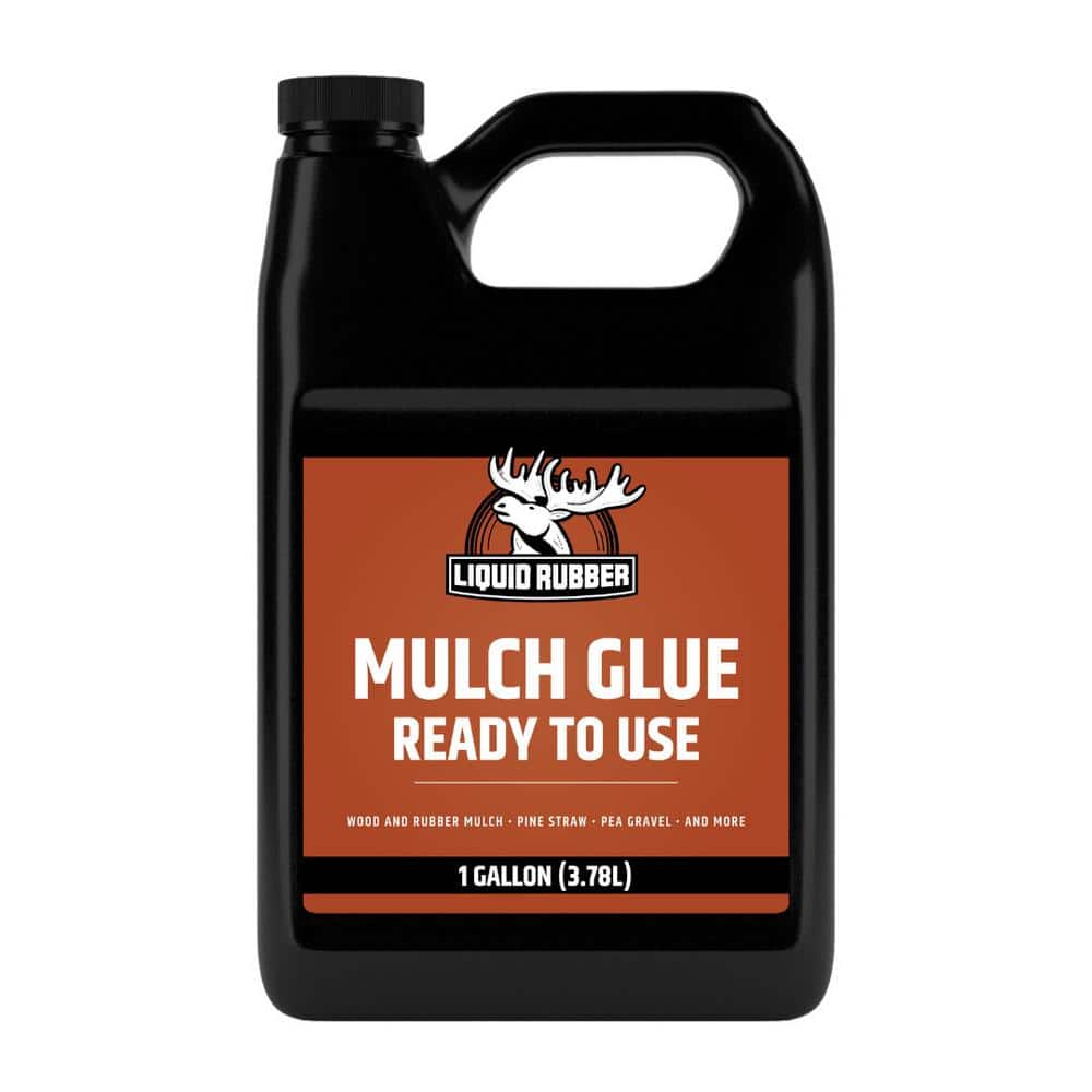 LIQUID RUBBER Mulch Glue Ready to Use 1G 18101US - The Home Depot