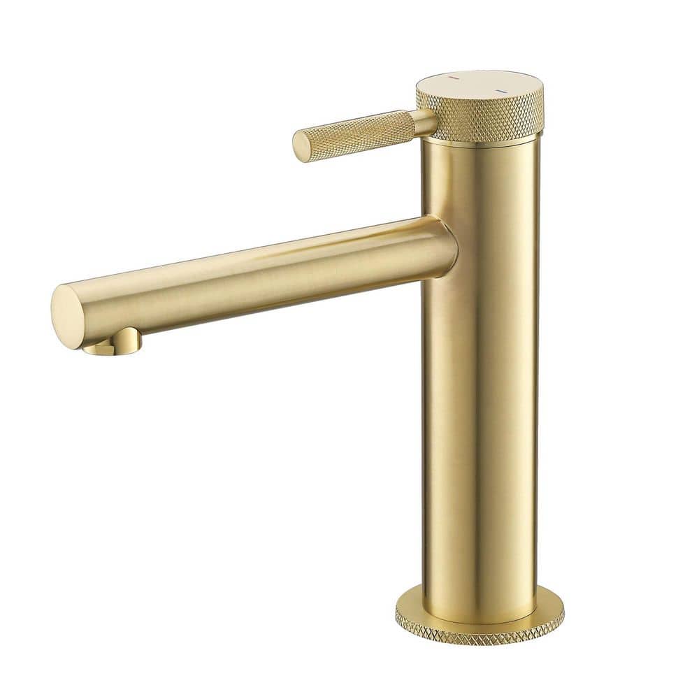 AIMADI Single Handle Single Hole Bathroom Faucet Modern Deck Mount ...