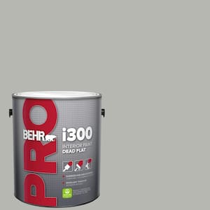 BEHR PRO 5 gal. #HDC-MD-26 Sonic Silver Eggshell Interior Paint PR33005 ...