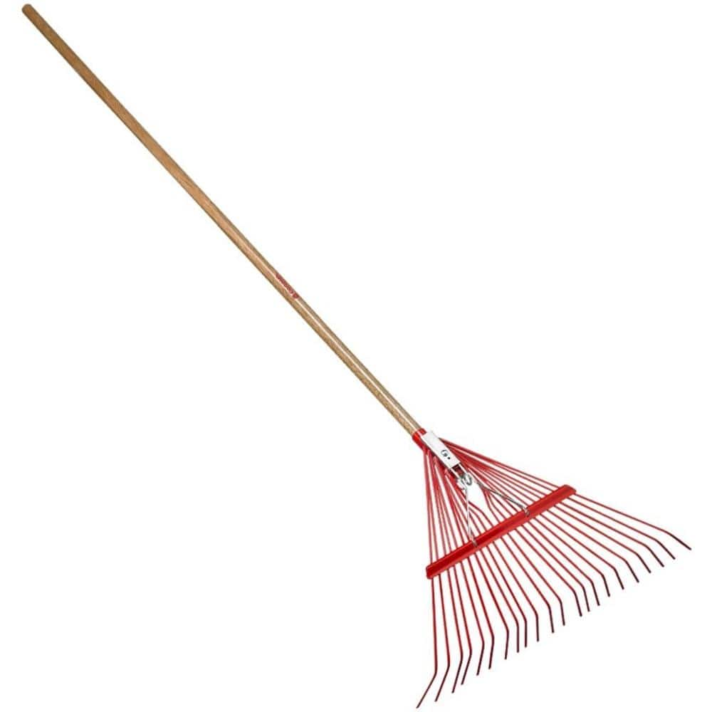 CORONA TOOLS 22 Tine Spring Brace Wood Rake RK 24002 The Home Depot