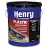 Henry 204 Plastic Black Roof Cement 4.75 gal. HE204571 - The Home Depot