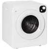 3.23 cu.ft. Compact vented Front Load Electric Laundry Dryer in White ...