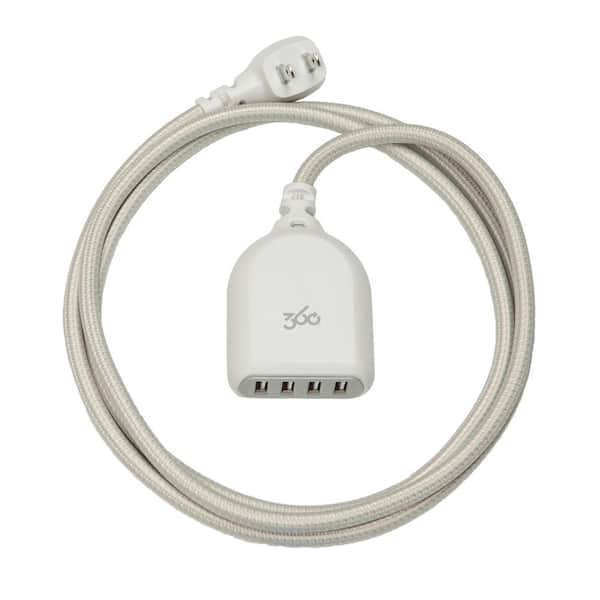 360 Electrical Habitat 4.8 6 ft. 18 Gauge General Purpose Indoor ...