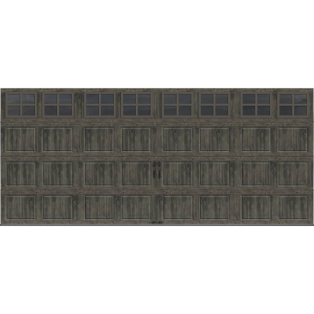 Clopay Gallery Steel Short Panel 16 ft x 7 ft Insulated 6.5 R-Value ...