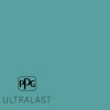 PPG UltraLast 5 gal. #PPG1147-5 Teal Bayou Matte Interior Paint and ...