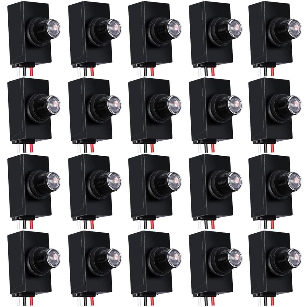 Lukyamzn Intelligent Detection 250-Volt Dusk to Dawn Photocell Light ...