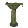 Smart Solar Acadia Solar Birdbath 20633R01 - The Home Depot