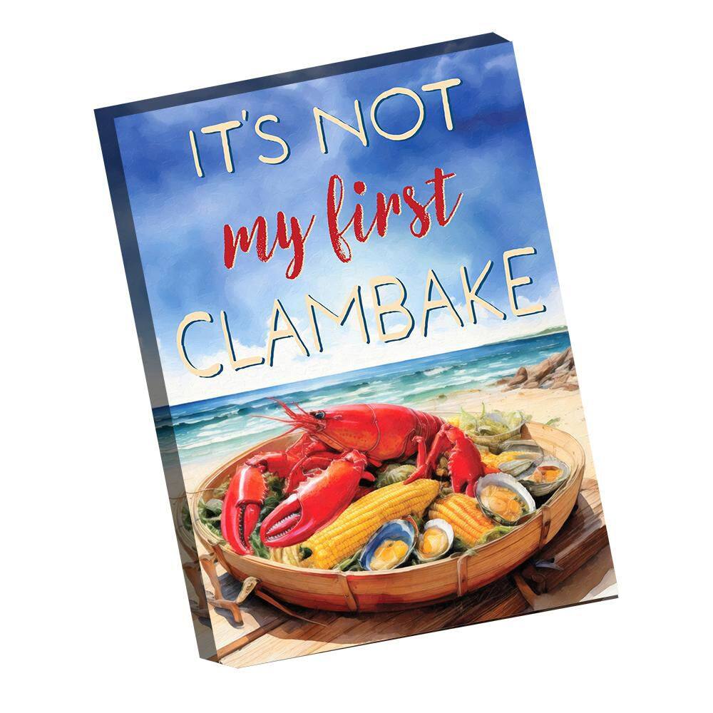 It's Not My First Clambake by Grotto Studios 1-Piece Unframed Graphic ...