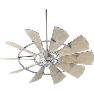 Quorum INTERNATIONAL Windmill 52 in. Indoor Oiled Bronze Ceiling Fan ...