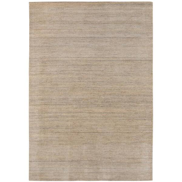 Amer Rugs RAFFIA 9 x 12 Beige Striped Pattern Area Rug for High Traffic ...