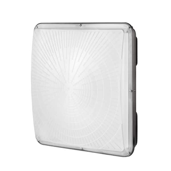 GIVIMO 16.9 in. W, LED Canopy Light 150W, 16500 Lumens, 5000K Daylight ...