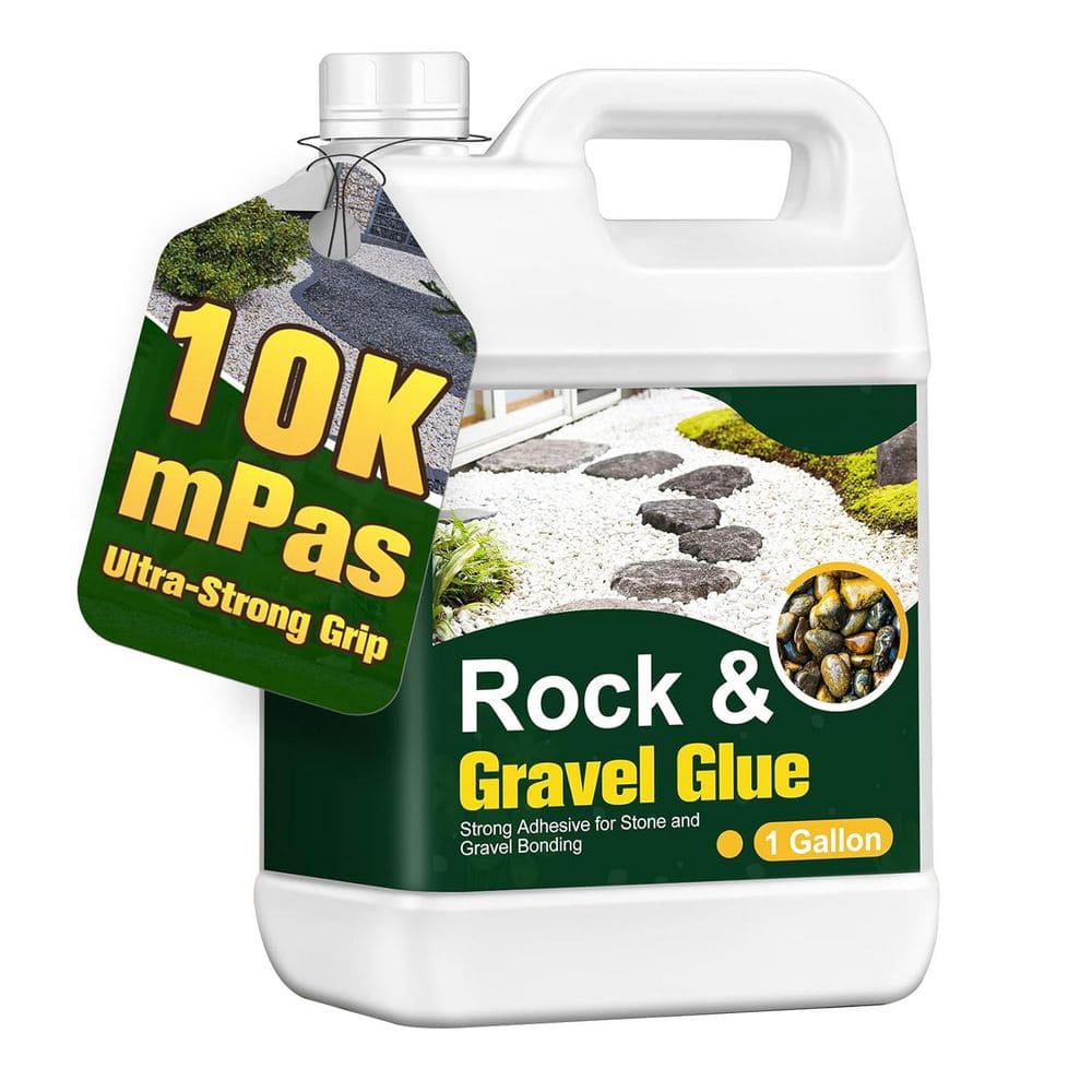 .N/A 1 Gallon Strong Landscape Stone Glue Clear Pea Gravel Binder ...