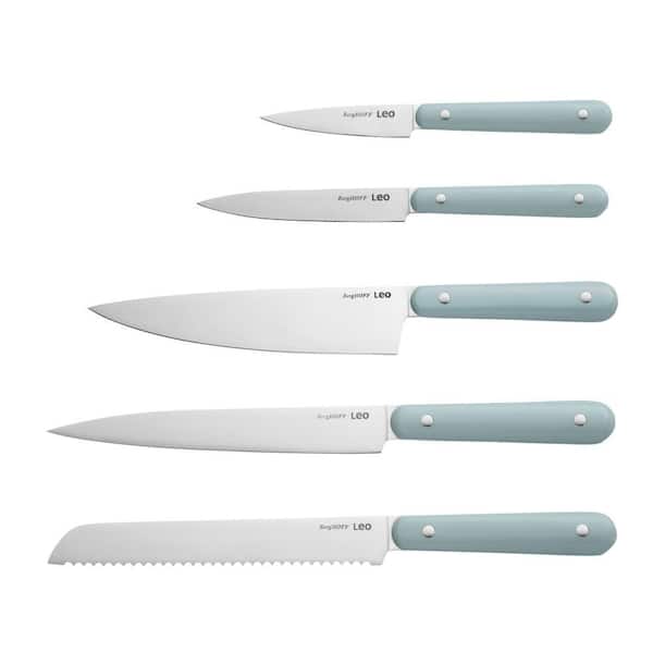 BergHOFF Slate Stainless Steel 5-Piece Complete Knife Set 3950473 - The ...