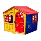 PalPlay House of Fun Playhouse in Yellow-M780Y - The Home Depot