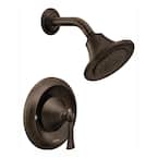 MOEN Wynford 1-Handle 1-Spray Posi-Temp Shower Faucet Trim Kit in Oil Rubbed Bronze (Valve Not ...