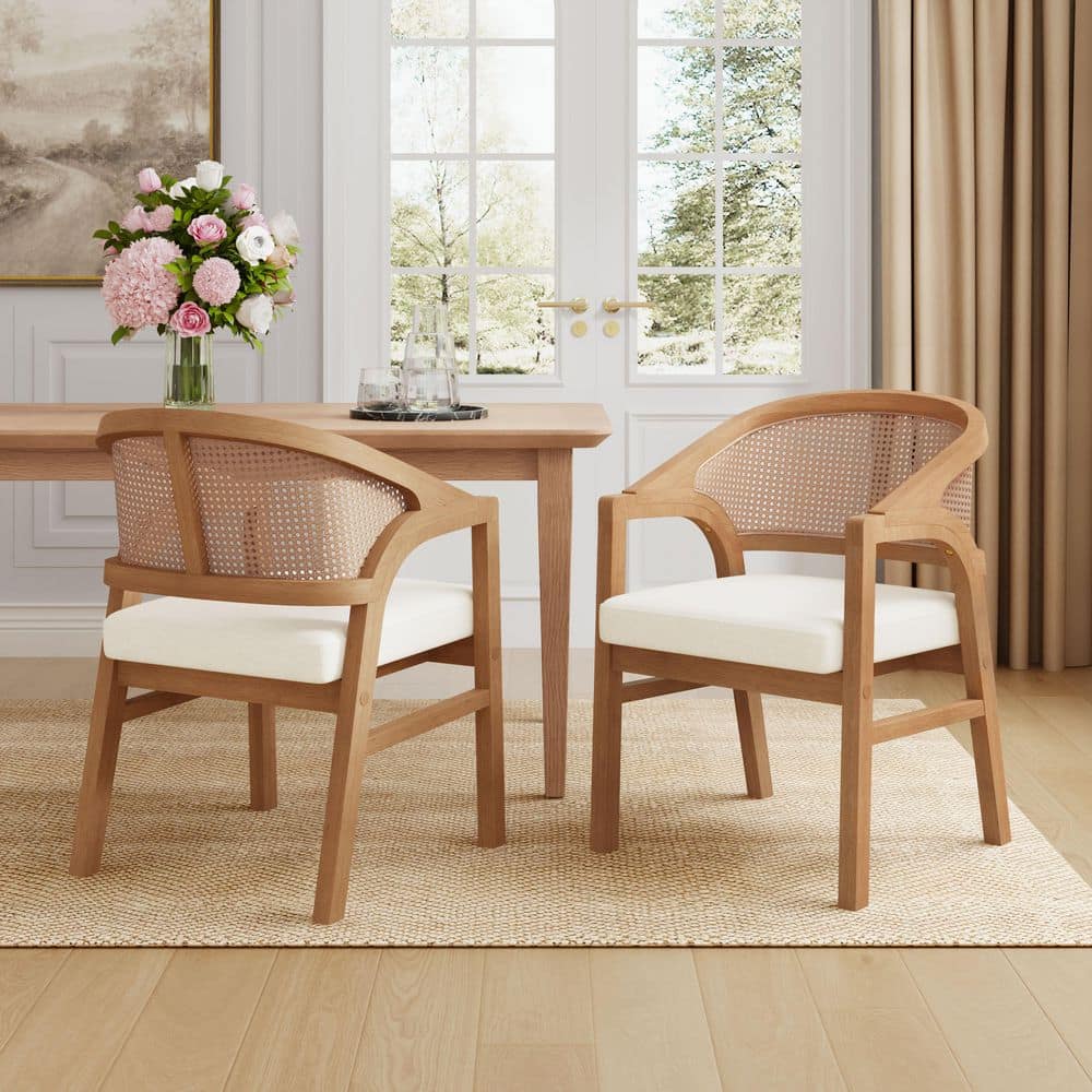 CHRISTOPHER KNIGHT HOME Lucas Natural Oak and Beige Polyester ...