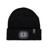 COPPER FIT WORKGEAR Black Unisex One Size Fits Most Beanie Hat with LED ...
