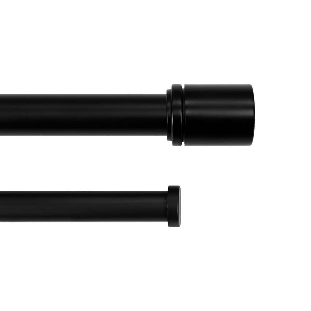 Home Decorators Collection 72 in.-144 in. Telescoping 1 in Double Rod ...