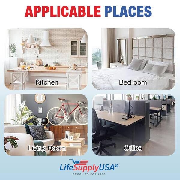 LifeSupplyUSA True HEPA Filter Replacement Compatible with Honeywell 24000 Air Purifier ER012 HD The Home Depot