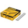 DEWALT 1 in. Leg x 7/32 in. 18-Gauge Crown Glue Collated Steel Staples ...