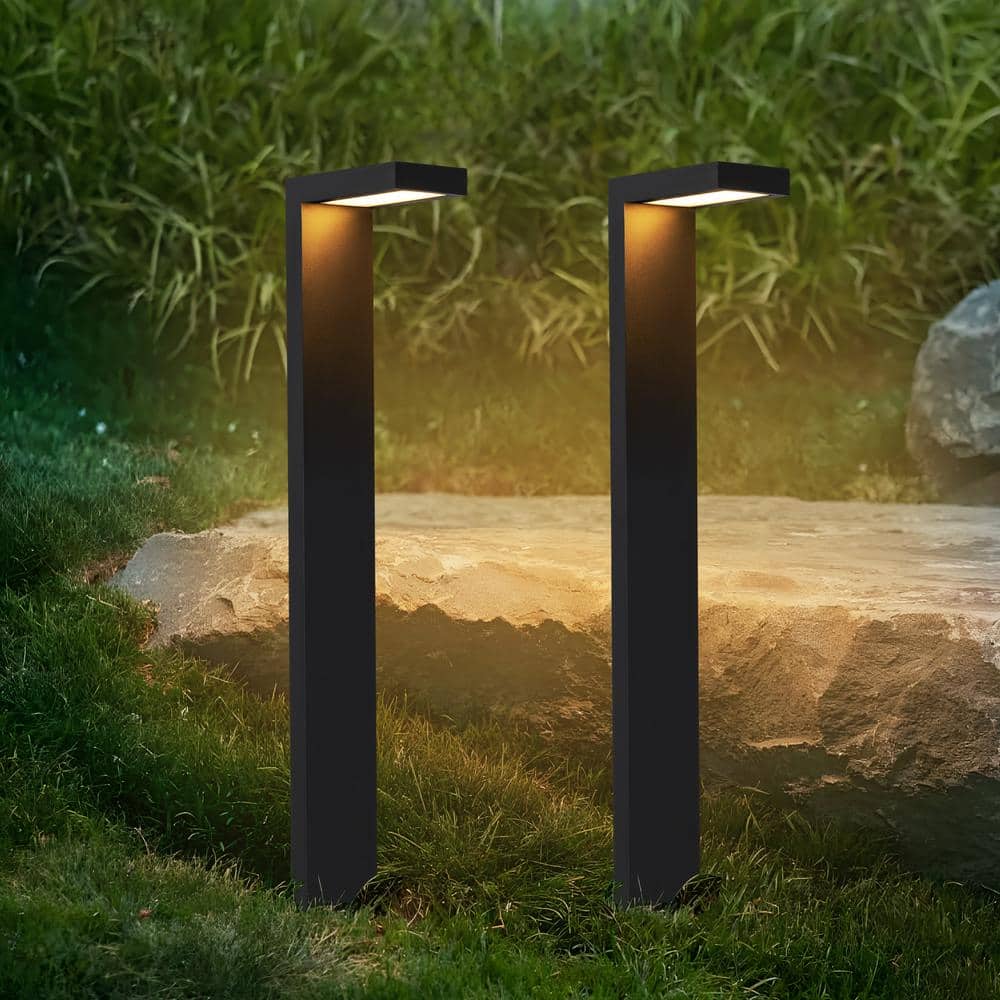Laplusbelle Low Voltage Black Aluminum LED Weather Resistant Outdoor ...