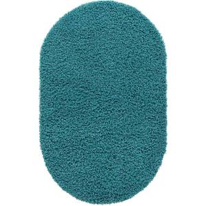 Unique Loom Solid Shag Snow White 12 ft. 4 in. x 12 ft. 4 Area Rug 3151338 - The Home Depot