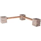 Pavestone Rumblestone RumbleStone 100 in. x 24.5 in. x 14 in. Concrete ...