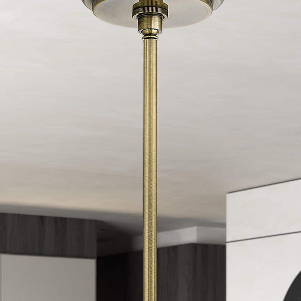 AVIANCE LIGHTING Accessories Antique Brass 12 in. Length Rod Extension ...