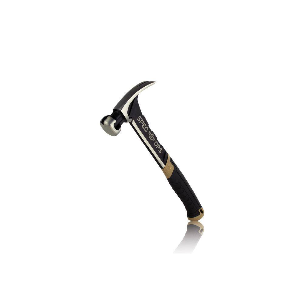 SPEC OPS Framing Hammer, 22 oz., Rip Claw, Smooth Face, Shock-Absorbing ...