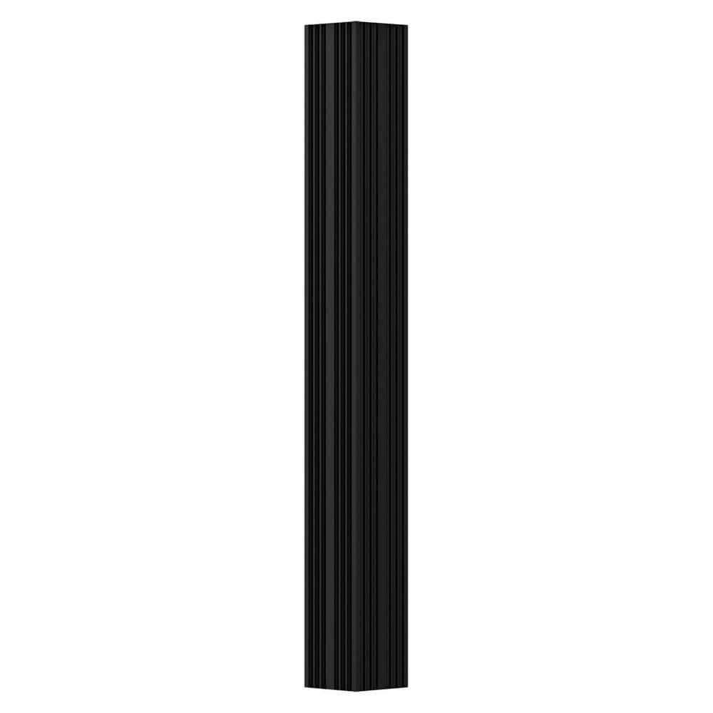 AFCO 8' x 3" Endura-Aluminum Column, Square Shaft (Load-Bearing), Non ...