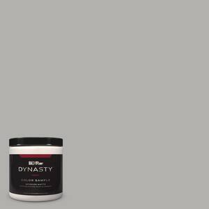 BEHR PREMIUM PLUS 1 qt. #BXC-25 Colonnade Gray Satin Enamel Exterior ...