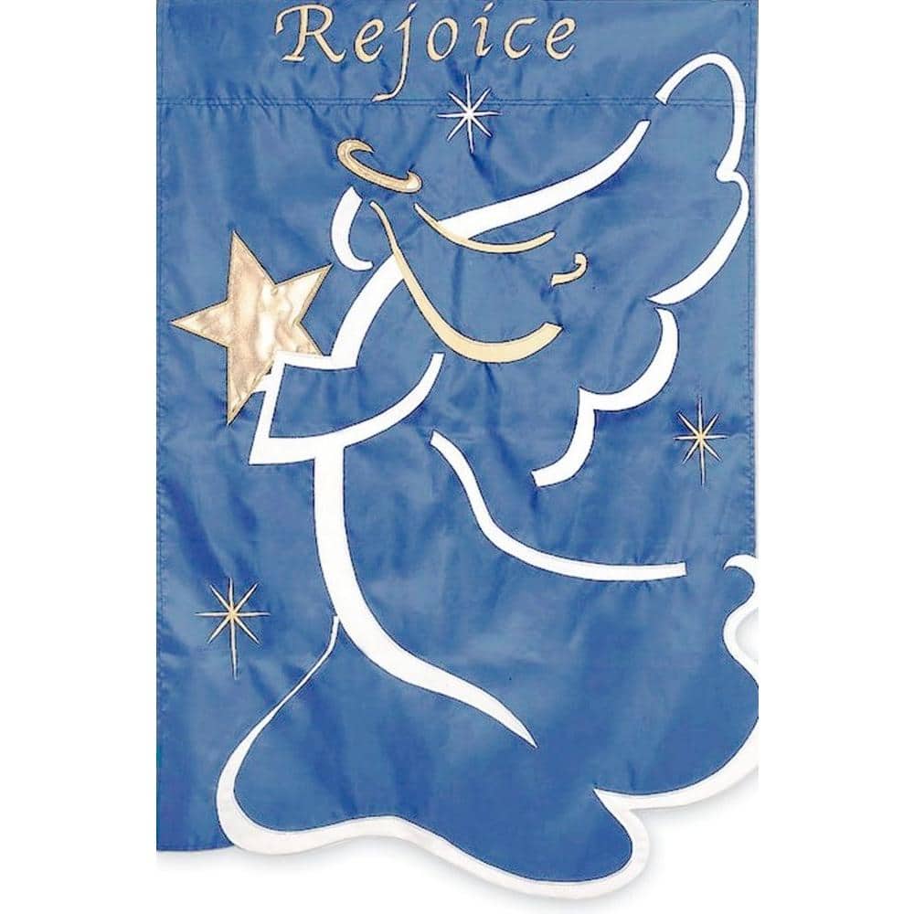 Evergreen Enterprises Rejoice Angel Flag 15341 - The Home Depot