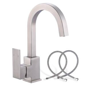 AVITAS Single Handle Stainless Steel Bar Faucet Deckplate Not Included ...