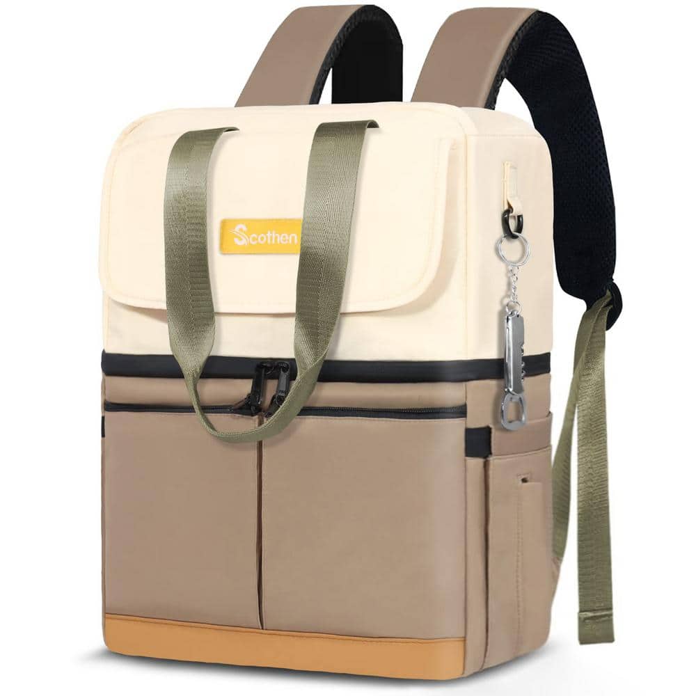 Angel Sar 26 qt. Waterproof Leak Proof Insulated Backpack Cooler with ...