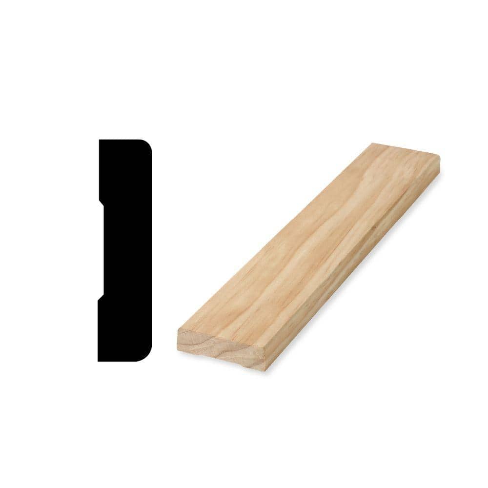 Woodgrain Millwork WG 473 - 9/16 in. x 2-1/4 in. Solid Pine Door and ...