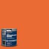 BEHR PREMIUM 1 qt. #220B-7 Electric Orange Satin Enamel Urethane Alkyd ...