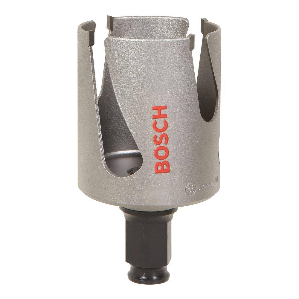 Bosch 2-1/8 in. MultiConstruction Carbide-Tipped Hole Saw for Wood ...