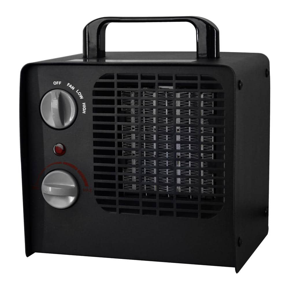 Modern Homes 10 in 1500-Watt Retro TV Look Ceramic PTC Heater 99812 ...