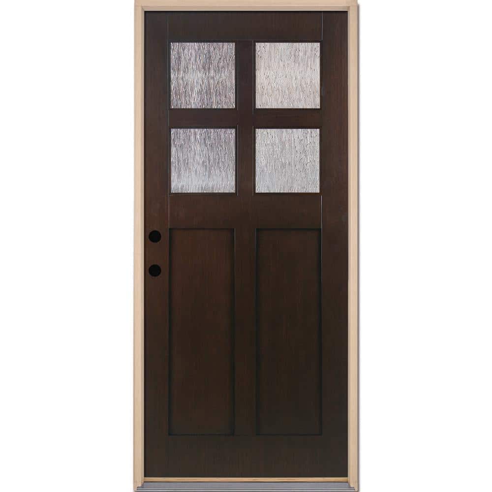 Reviews for Feather River Doors 37.5 in. x 81.625 in. 4-Lite Cord ...