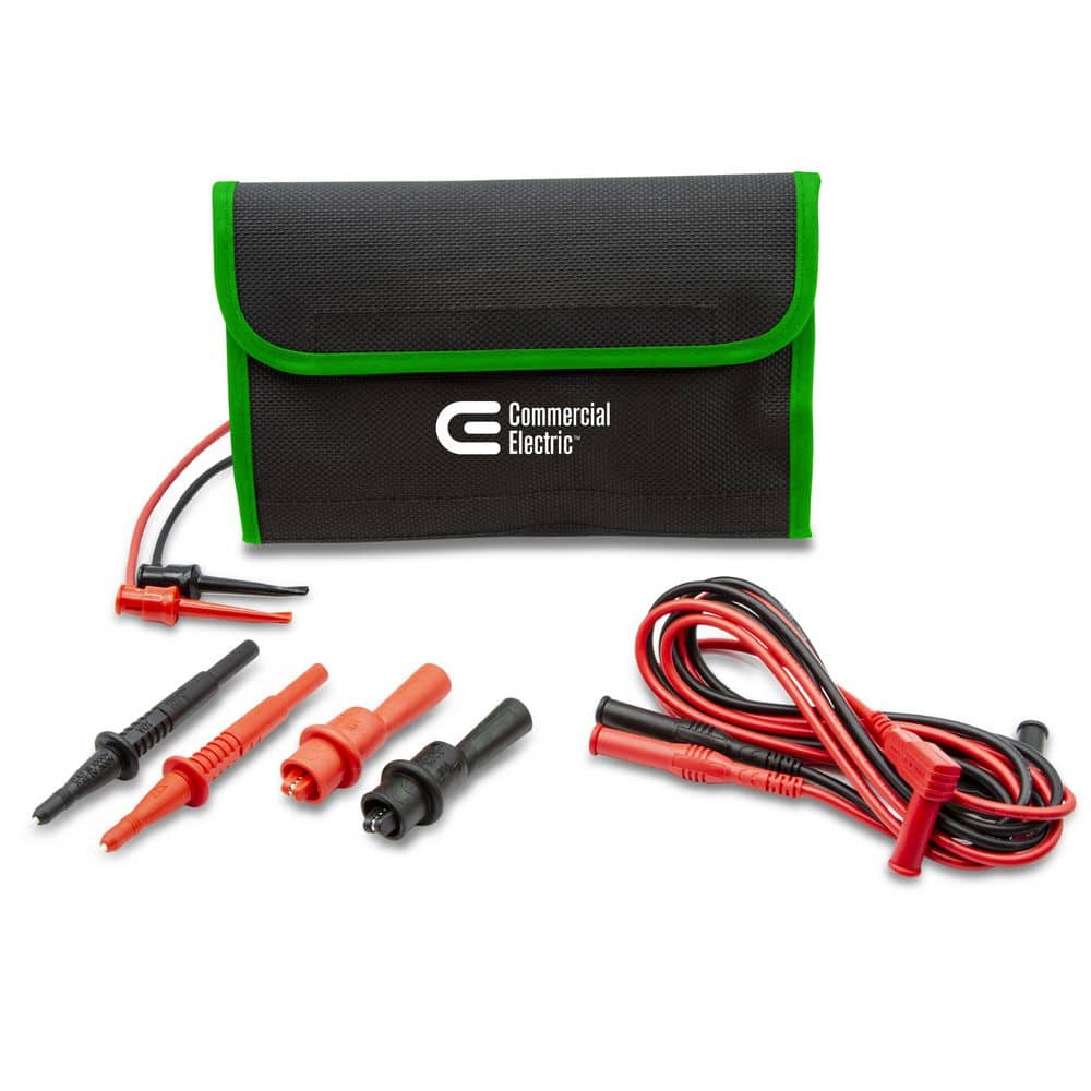 Commercial Electric 42in. Test Lead Kit TL-01K - The Home Depot