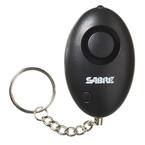 SABRE Personal Alarm with Motion Detector Magnet and Key Ring PA-MDM-BK