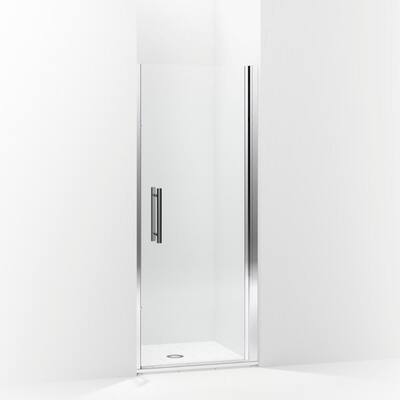 STERLING Finesse 47.625 in. W x 70.0625 in. H Sliding Frameless Shower Door in Silver 547808-48S-G03