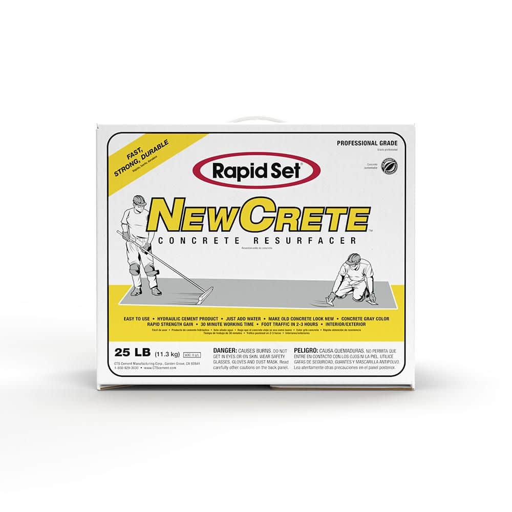 Reviews for Rapid Set 25 lbs. NewCrete Concrete Resurfacer | Pg 5 - The ...